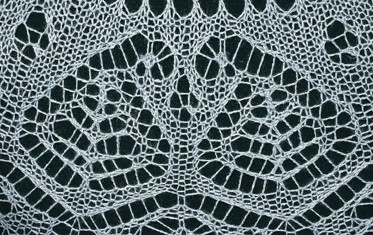 Knitting Pattern, Traditional Lace, Charts Instructions, Knitted Shawl ...