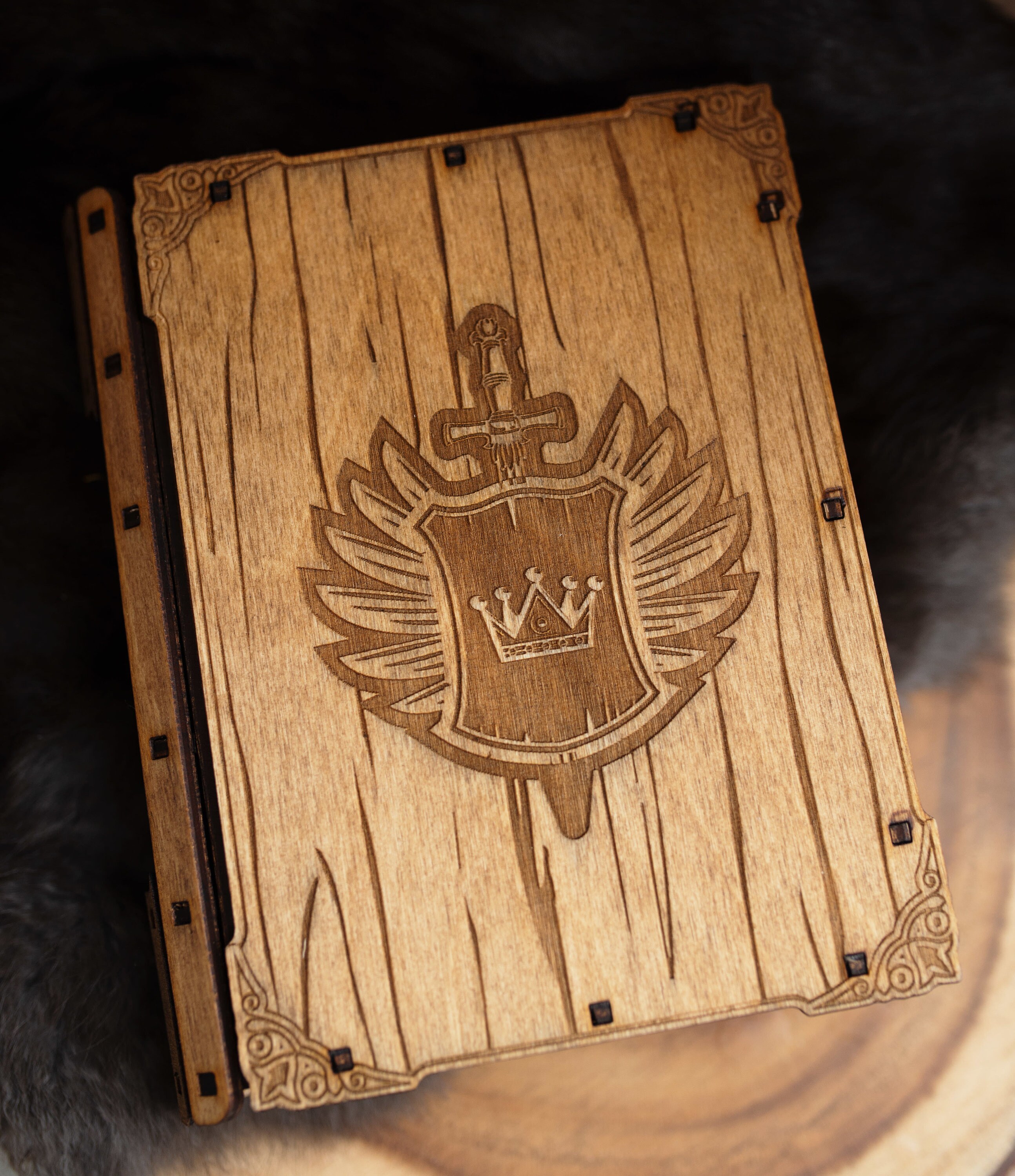 D&D Player Companion Box Dnd Spell Book Dungeon Case - Etsy