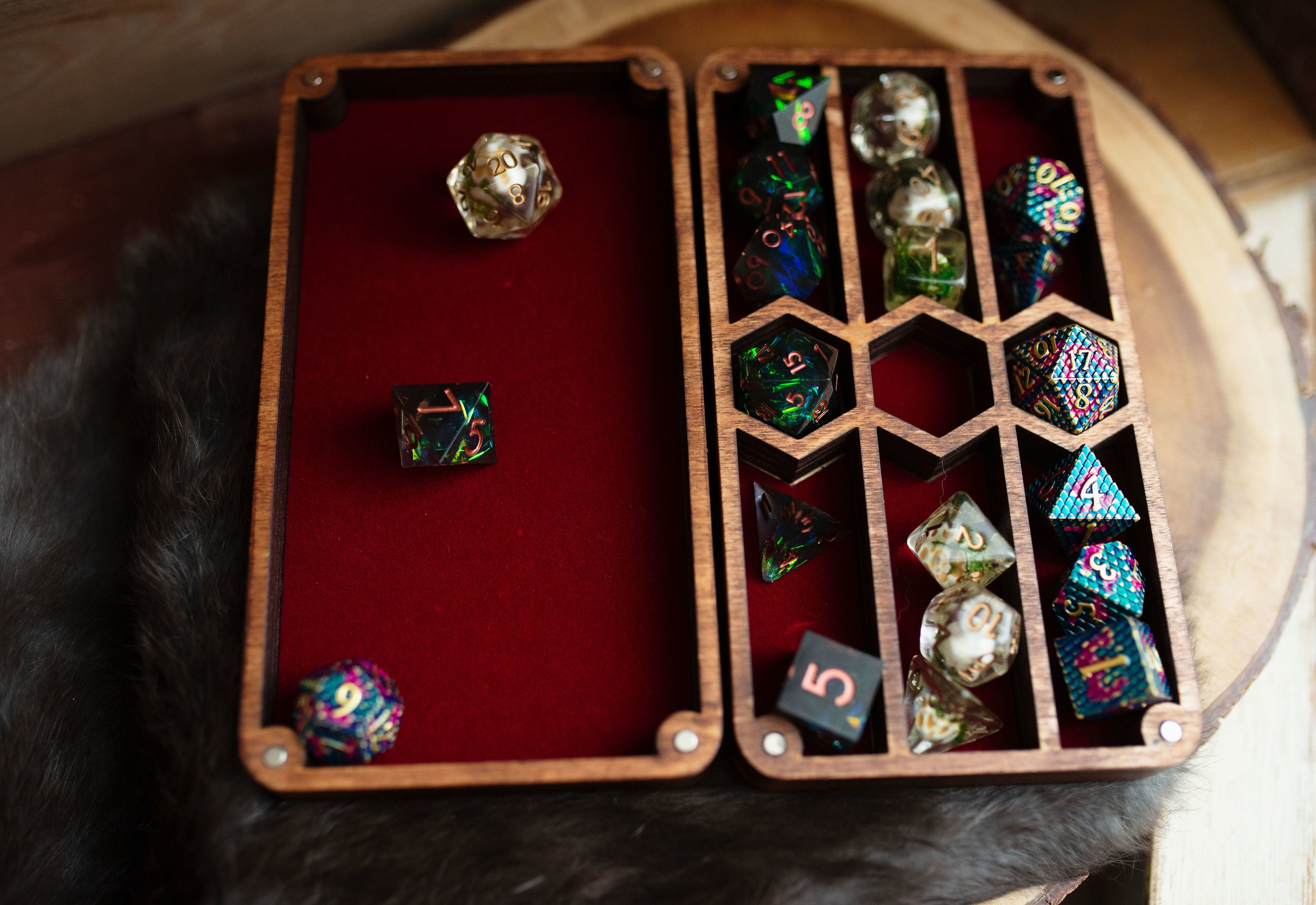 DIGITAL File D&D 3-set Dice Vault and Tray Dxf File - Etsy