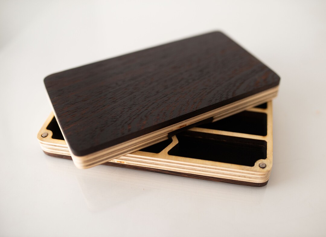 D&D 3-set Dice Vault and Tray - Ice-cream Sandwich Dnd Exotic Wood Box ...