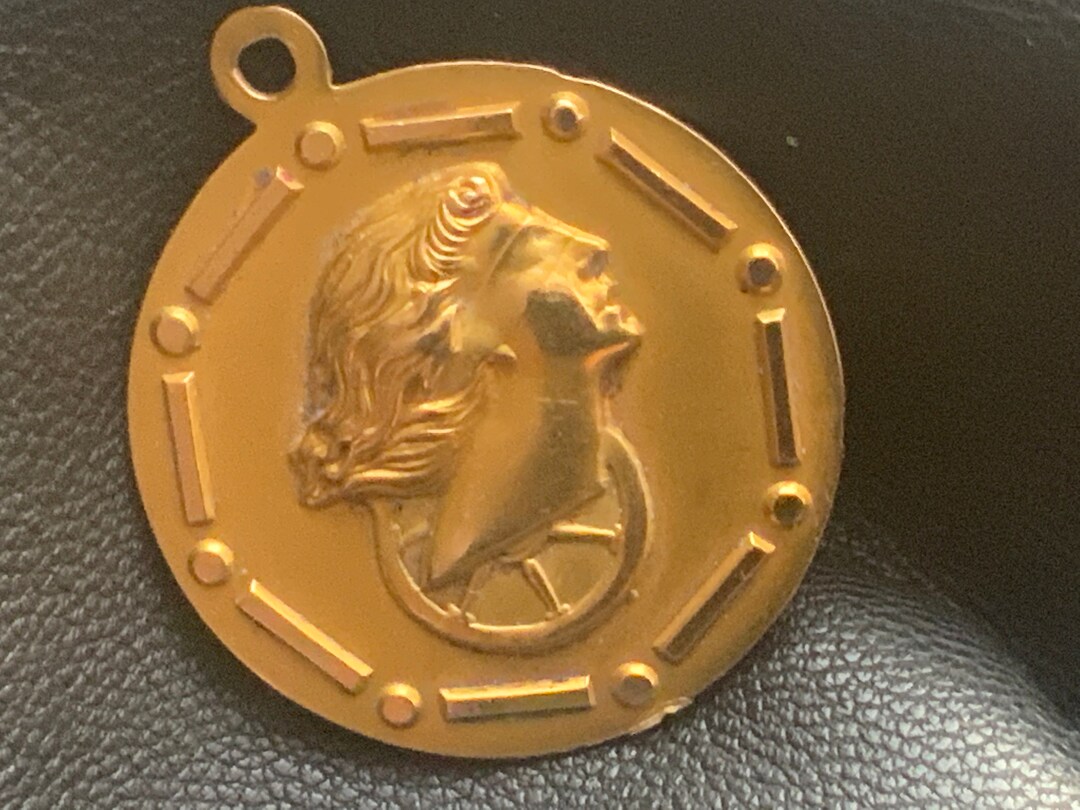 Goddess of Fortune Medallion, Fortuna; Lady Luck Pendant - Etsy