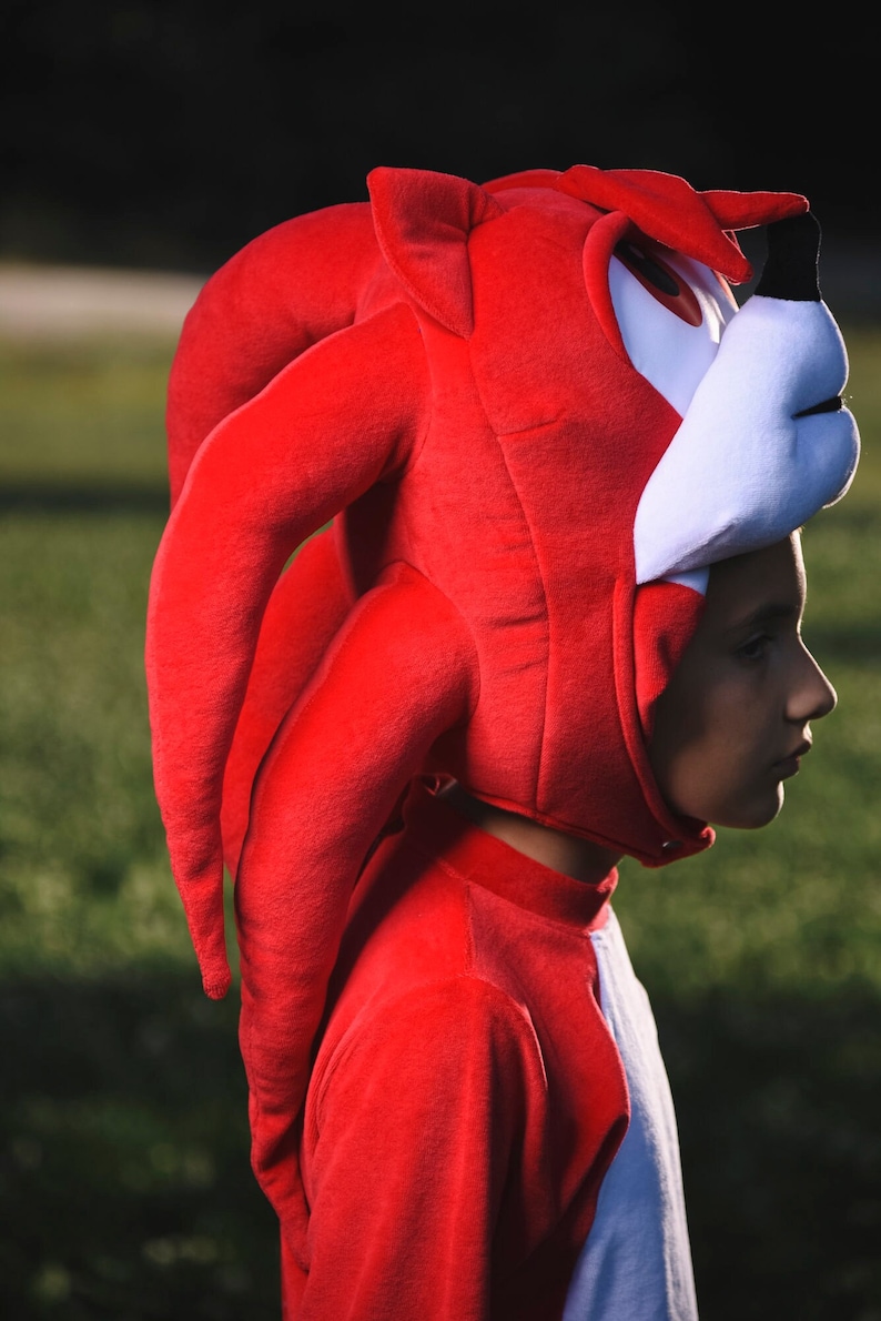 Knuckles Red Sonic Costume Kid's Costume Toddler's - Etsy