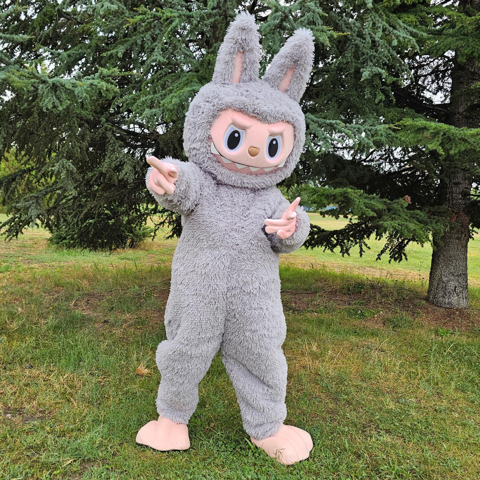 Giant Rabbit Mascot Costume: Plush Bunny Outfit for Cosplay & Events - Etsy