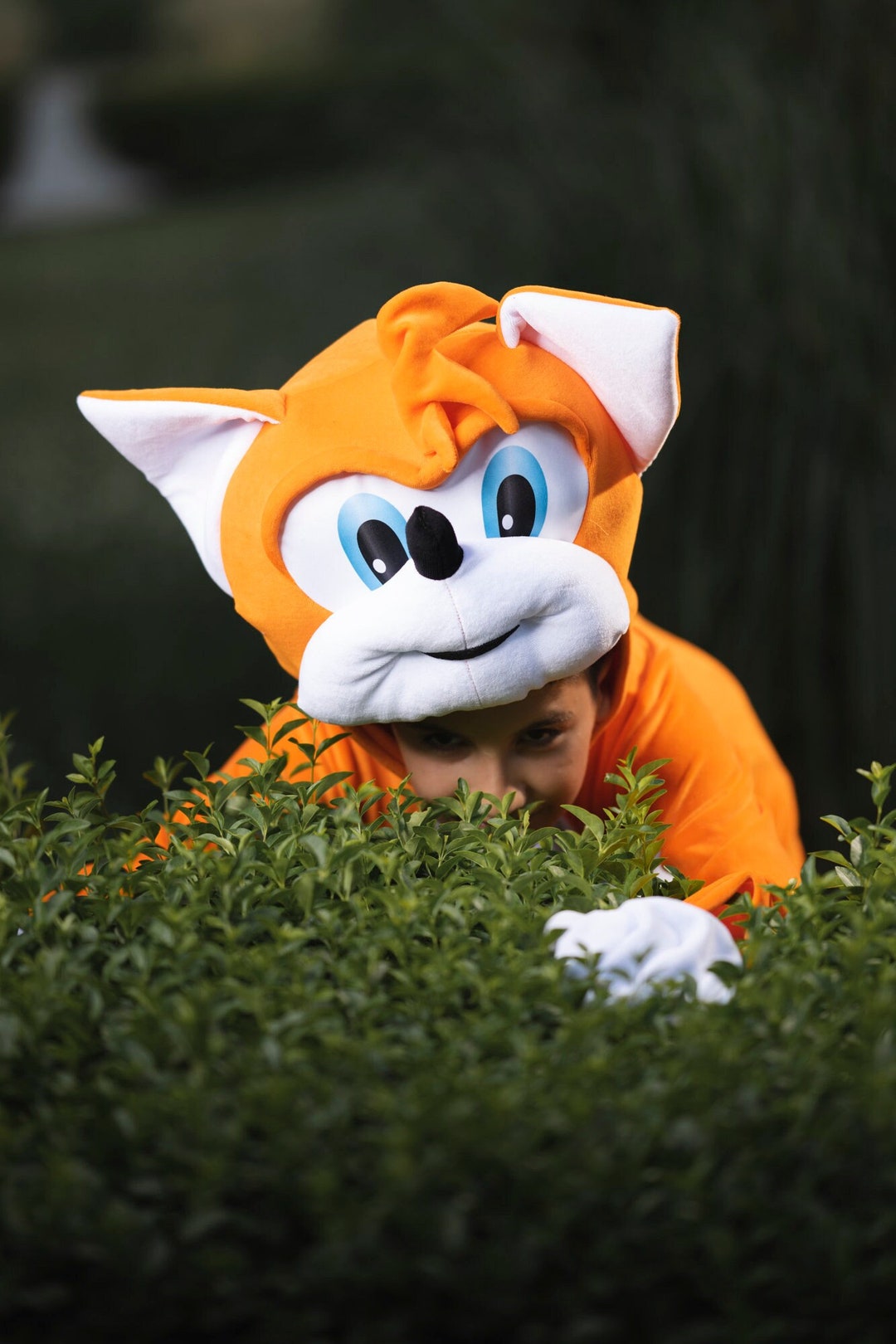 Orange Fox Tails Sonic the Hedgehog Kids Costume – Plush Fleece ...