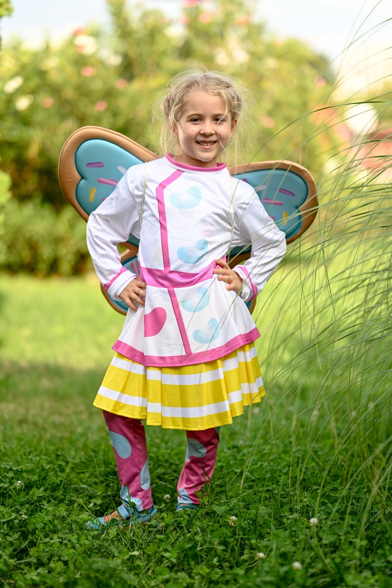 Butterbean's Cafe Costume: Kid's Cartoon Party, Halloween Costume - Etsy