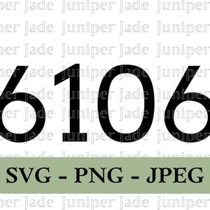 Mailbox Numbers - Etsy