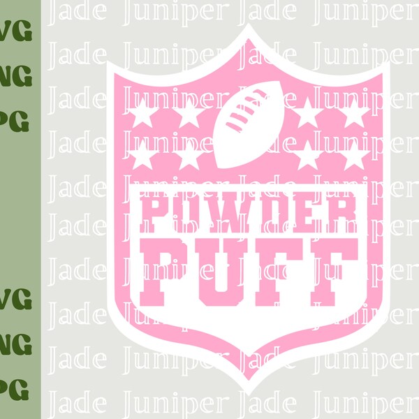 Junior Powder Puff Svg - Etsy