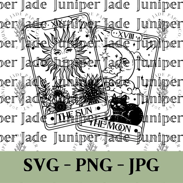 Tarot Svg - Etsy