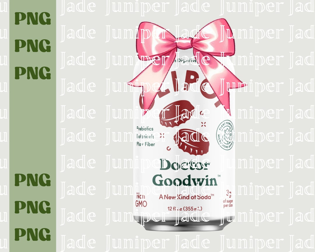 Doctor Goodwin Olipop With Pink Bow Png Instant Digital Download PNG ...