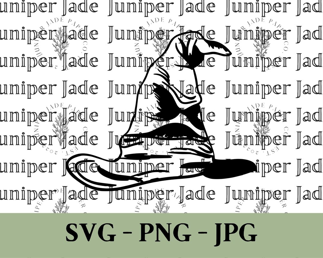 Sorting Hat Svg Instant Digital Download Svg Png and - Etsy