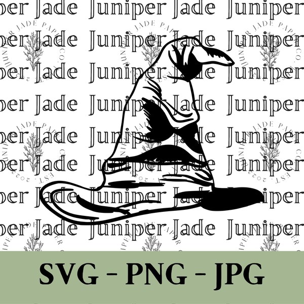 Sorting Hat Svg - Etsy