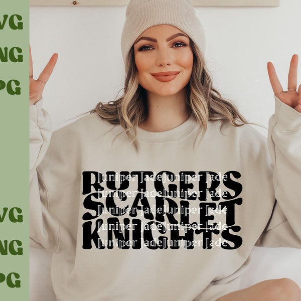 Rutgers Svg - Etsy