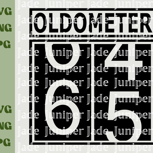 65th Birthday Card Cricut - Etsy