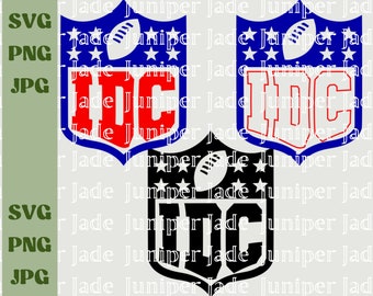 Idc Football Svg - Etsy