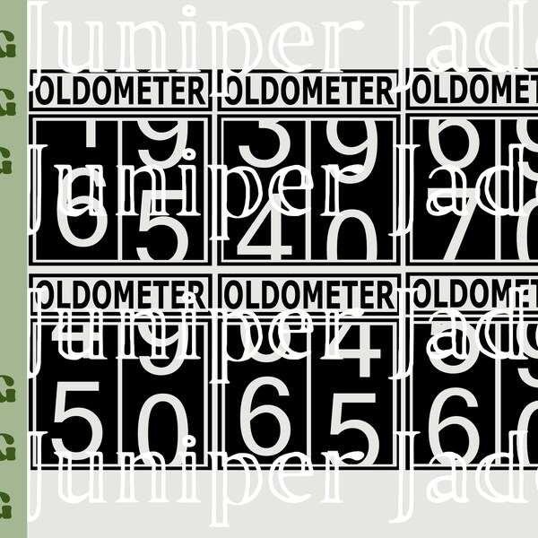 Oldometer Svg - Etsy