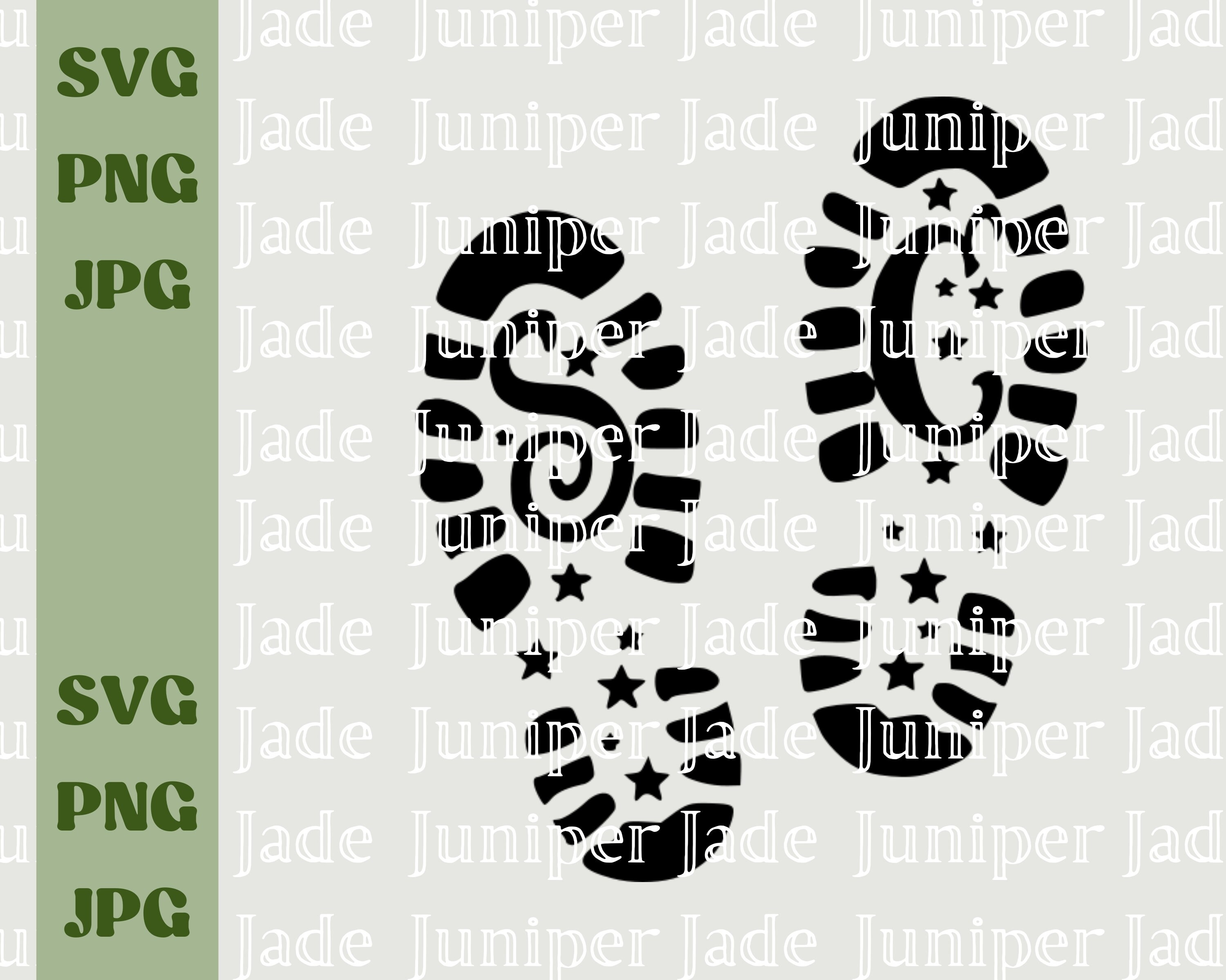 Santa Claus Boot Print Svg Instant Digital Download Svg - Etsy Israel