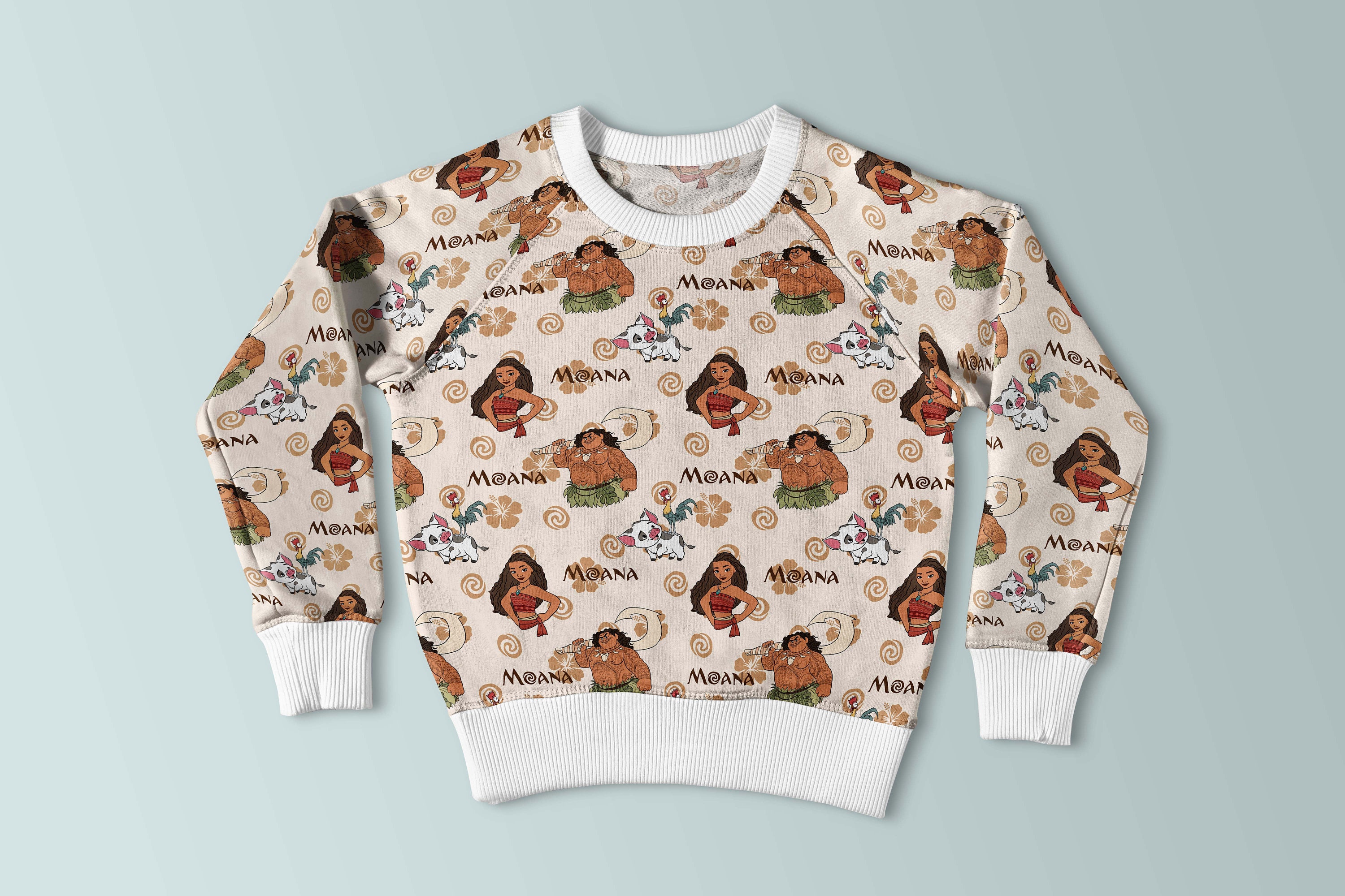 Maui Princesses Seamless File, Princess Seamless, Magical Summer ...