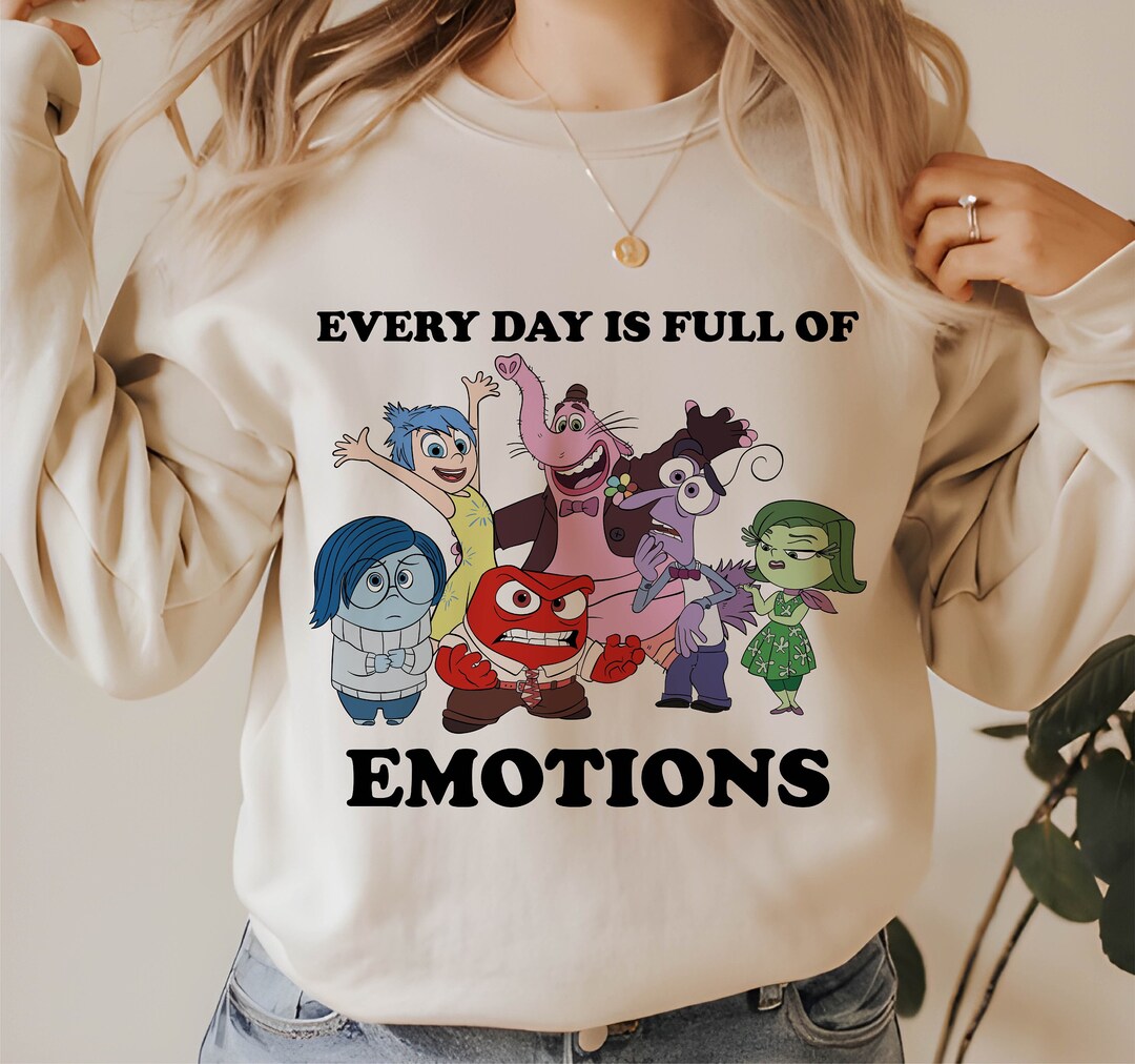 Magical Inside Out PNG Sublimation, Emotions Characters Png, Spring and ...