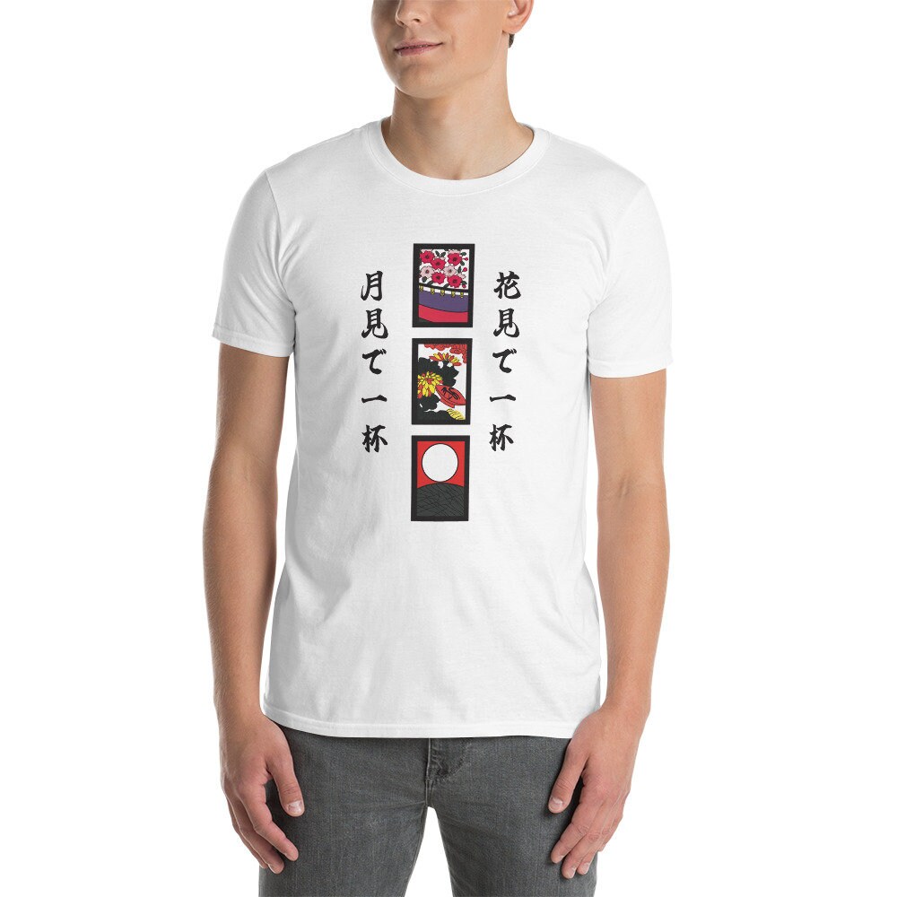 Japanese Hanafuda Short-sleeve Unisex T-shirt - Etsy