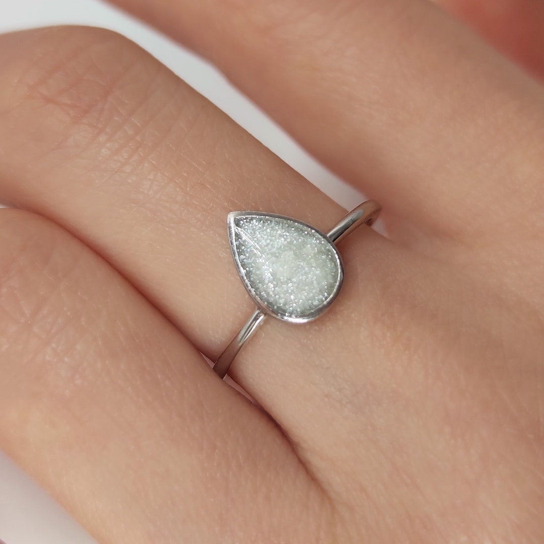 DIY Ashes Jewelry Kit, Cremation Pet/human Ashes Keepsake, Sterling ...