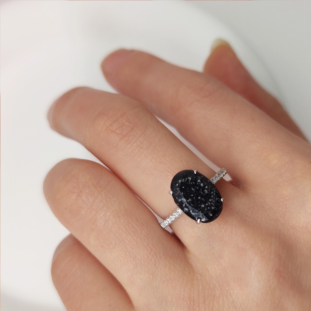 DIY Ashes Memorial Ring, Sterling Silver Cremation Ring, Memorial ...