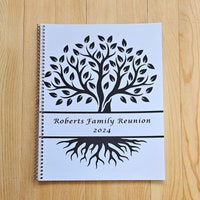 Family Reunion Program Template: Editable Keepsake Booklet (PDF ...