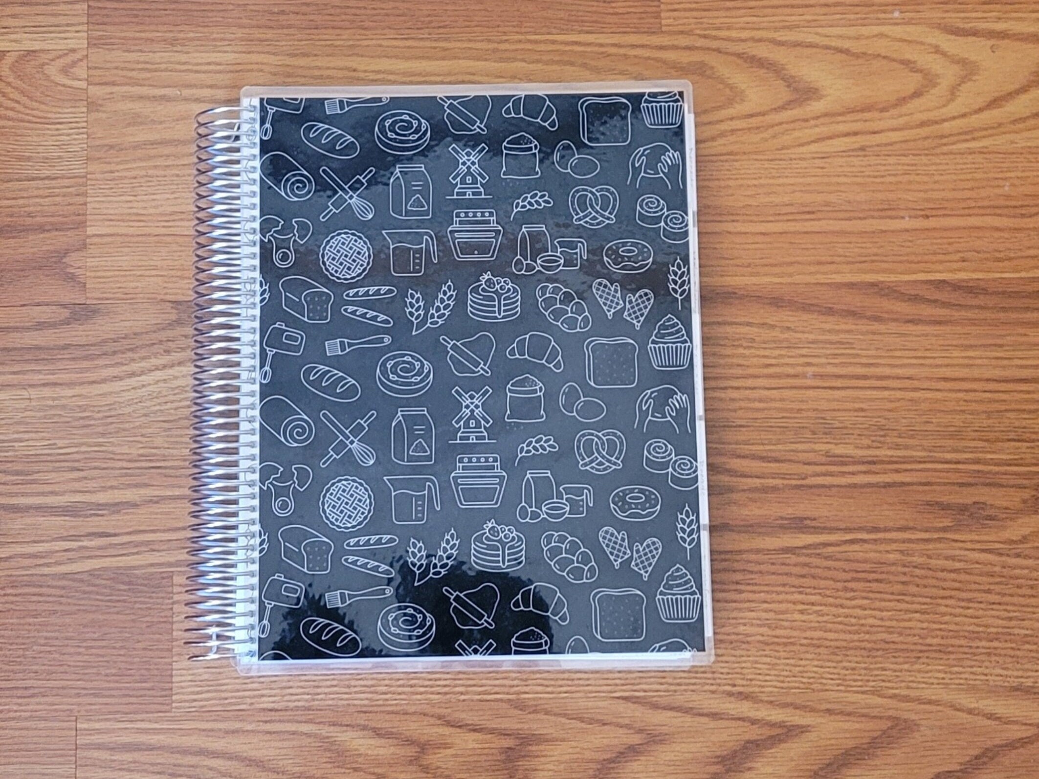 RECIPE Book, Blank, Coiled, 8.5x11, Tabbed, Neutral, Food Journal ...