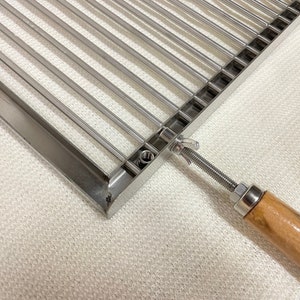 Tuscan Fireplace Grill All Stainless Etsy