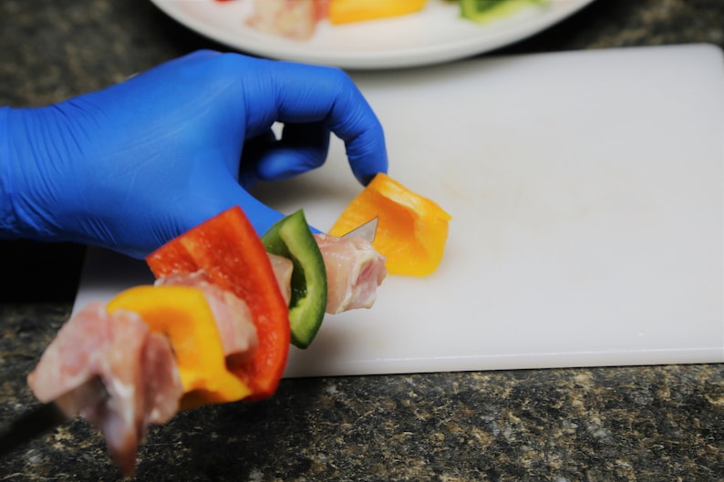 16 Skewers in Two Packs, Stainless Steel Skewers, Hand Sharpened ...