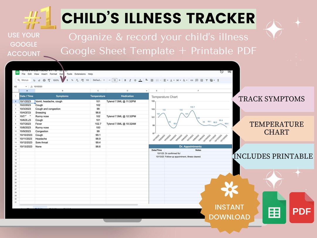 Child Illness Tracker - Track and Manage Illnesses Easily - Google ...