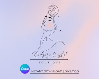 Crystal Shop Logo - Etsy