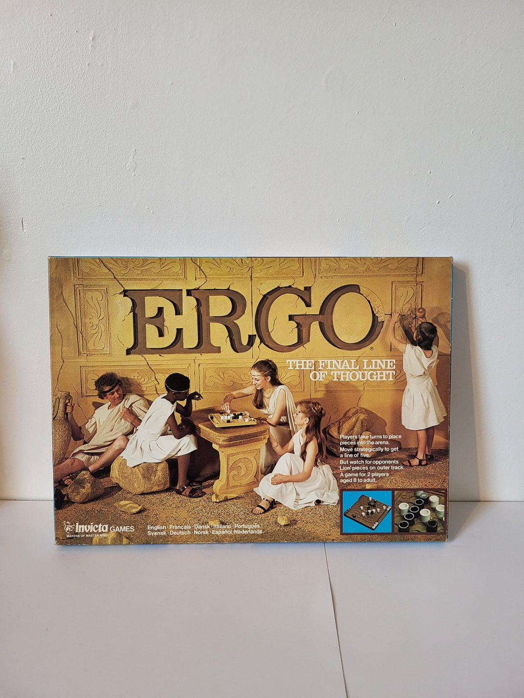 1977 Invicta Games Ergo Board Game - Etsy
