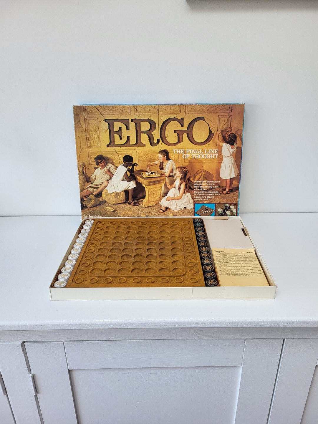 1977 Vintage Invicta Games Ergo Board Game - Etsy