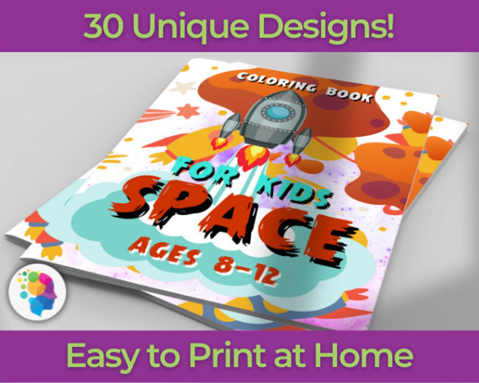 Space Coloring Book Pages for Kids: Explore Aliens, Spaceships, Planets ...