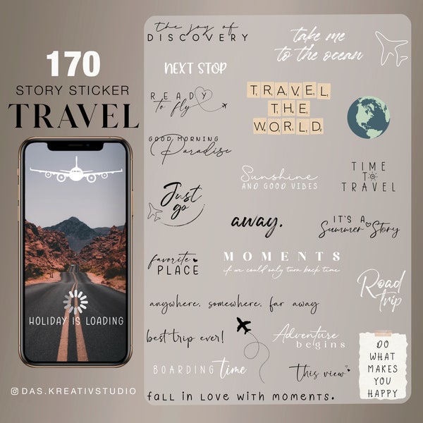 Travel Stickers - Etsy