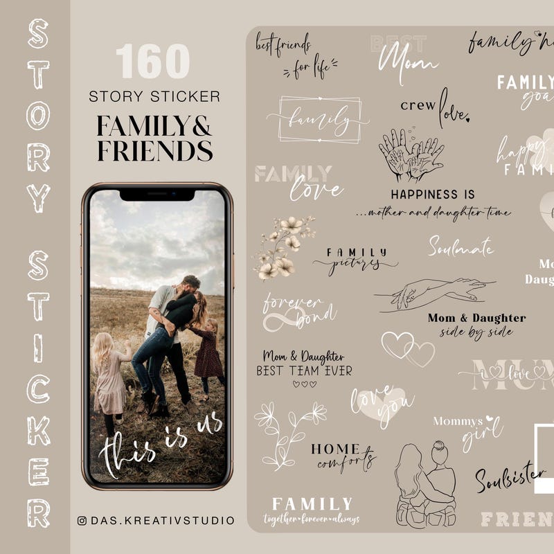 Family Wall Sticker - Etsy