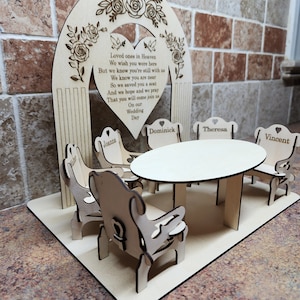 Wedding Memorial Display, Wedding Memorial Table, Remembrance Table ...