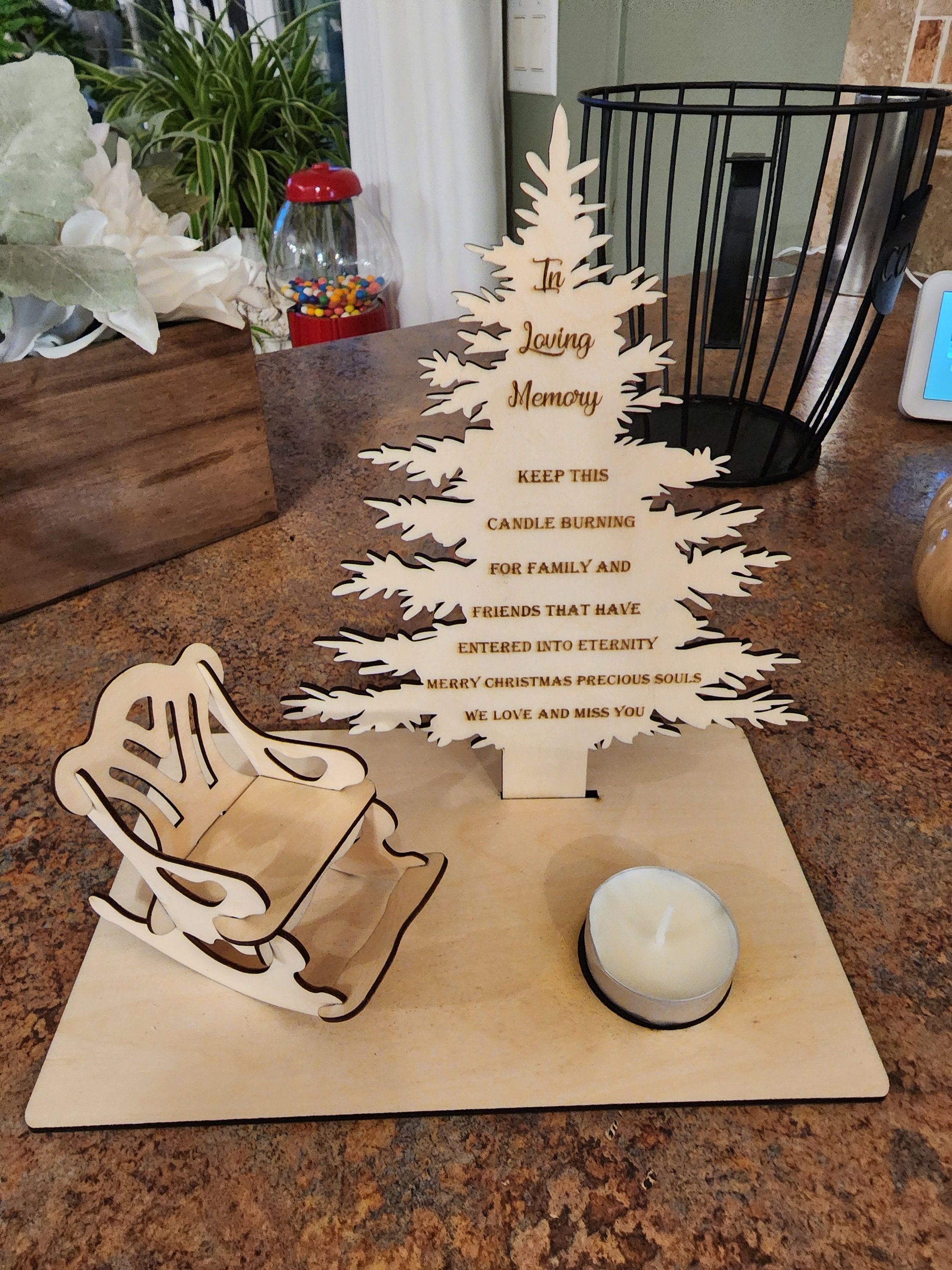 Christmas Memorial Display - Etsy