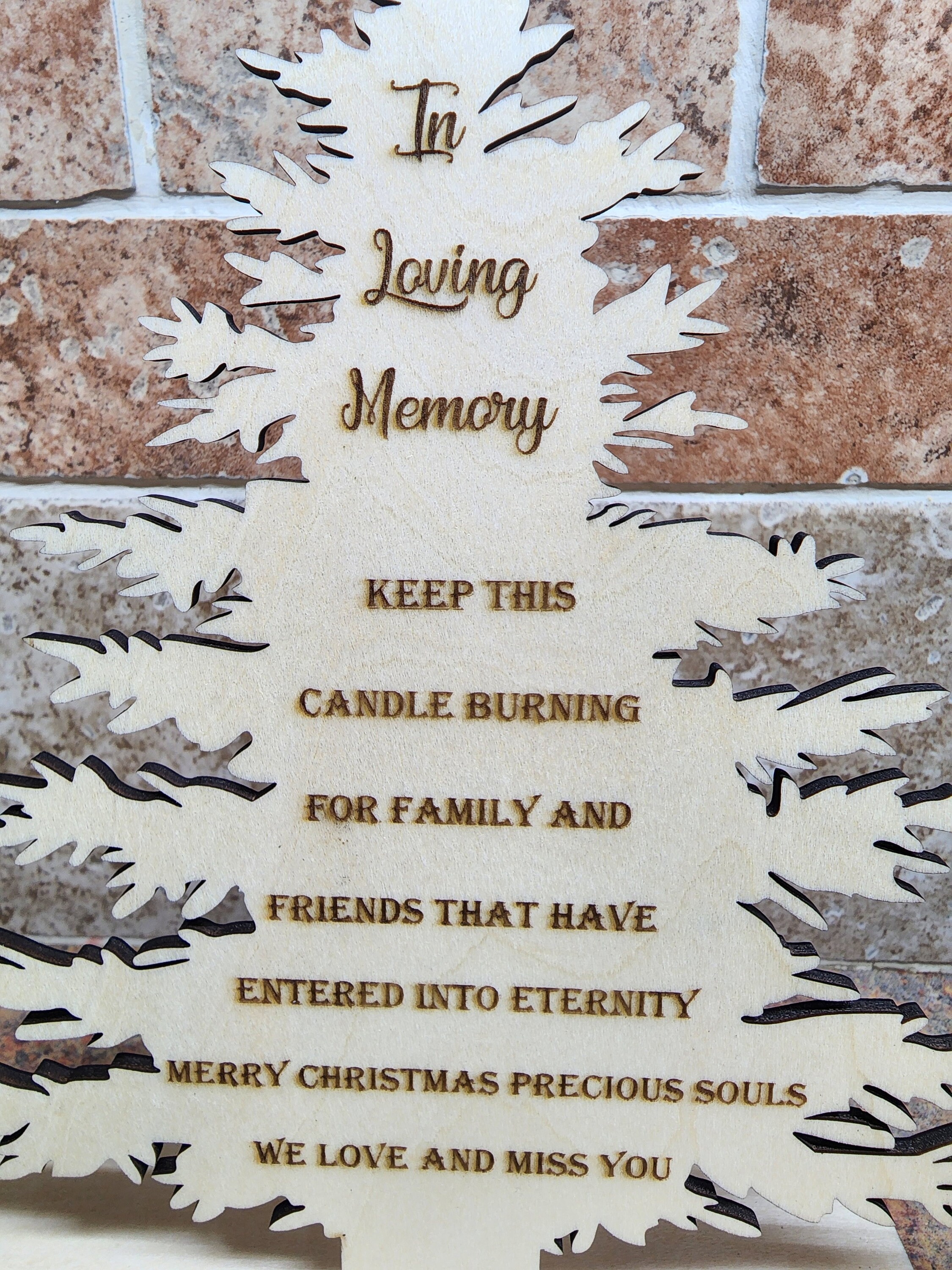 Christmas Memorial Display - Etsy