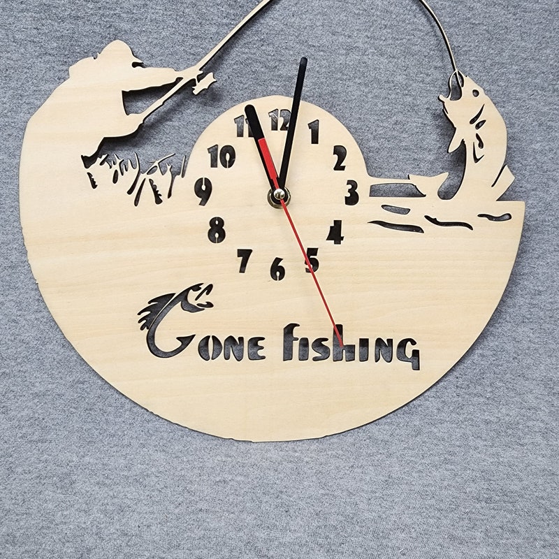 Laser Cut Clock - Etsy