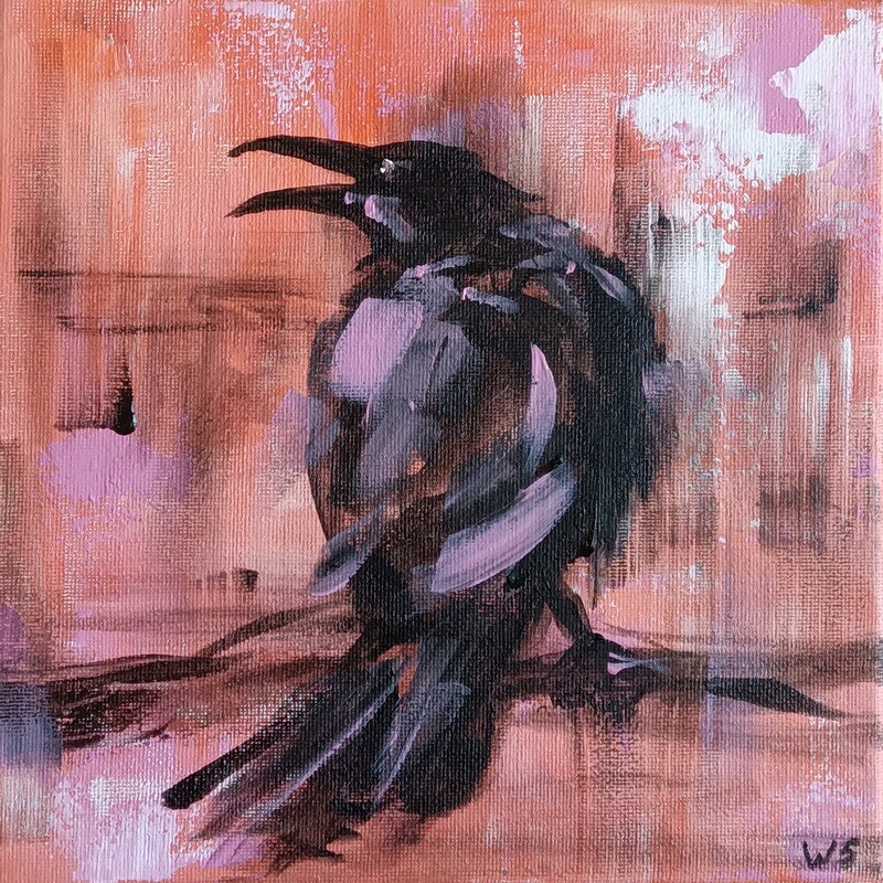 Crow Artwork - Etsy