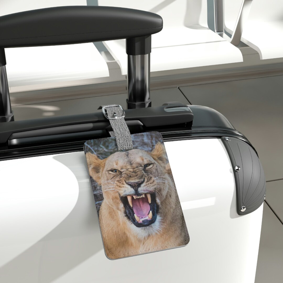 Snarled Smile - Luggage Tag - Etsy