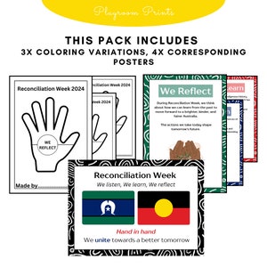 Reconciliation Week 2024 Activity and Poster Set, Aboriginal Indigenous ...