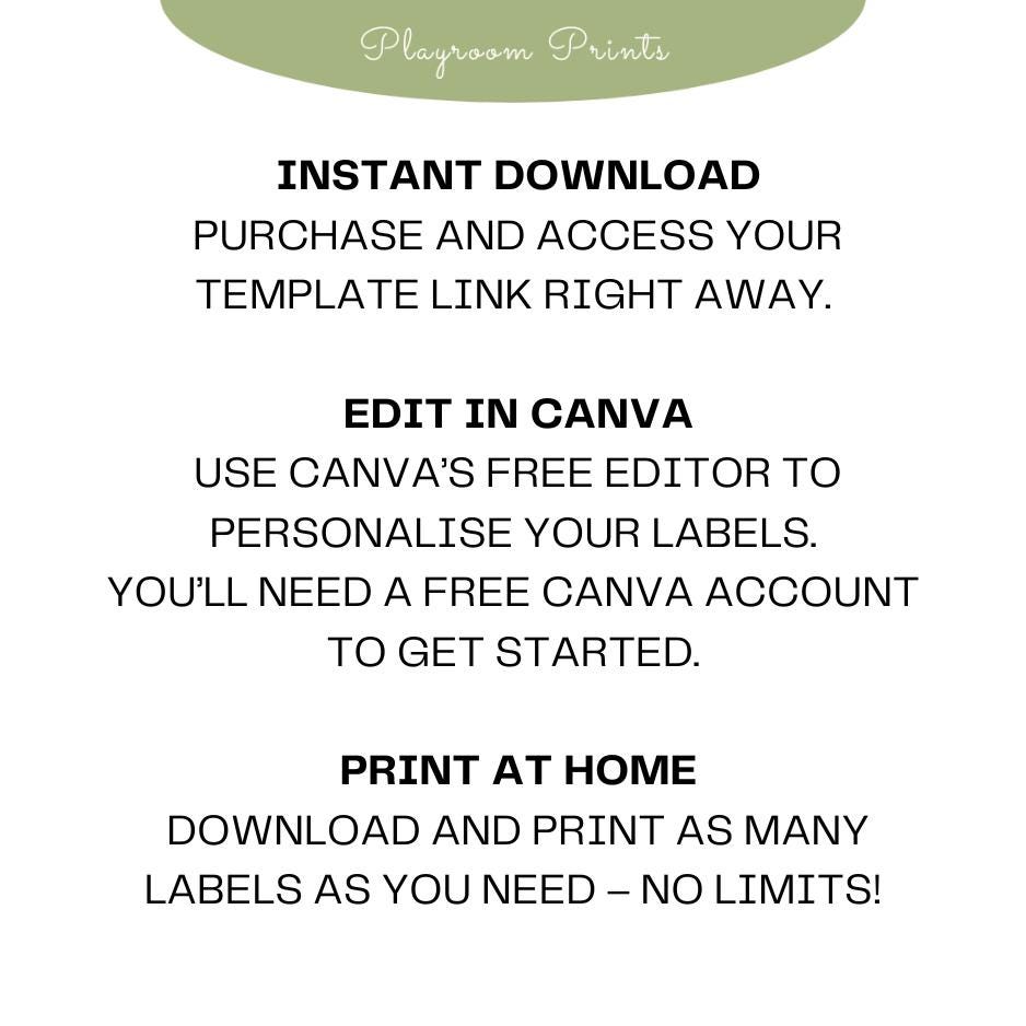 Editable Camper Name Labels – Printable Camp Tag Template – Customize ...