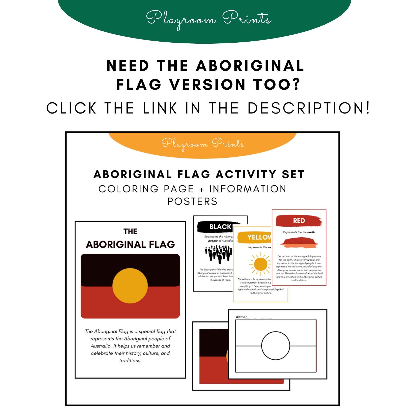 Torres Strait Islander Flag Activity Set – Printable Posters ...