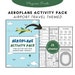 Aeroplane Activity Pack for Kids - Travel Activity Set, Digital ...