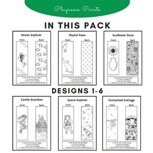 DIY Bookmark Craft Activity for Book Week: Teacher Printable Coloring ...