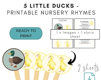 Wheels on the Bus Props and Lyric Sheet - Download and Printable ...