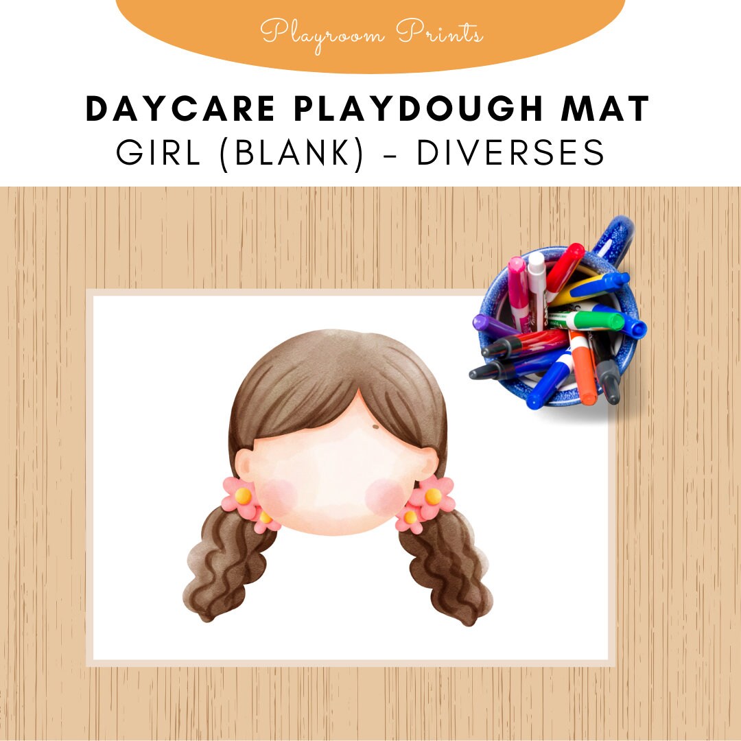 Printable Playdough & Activity Mats Bundle for Childcare Preschool ...