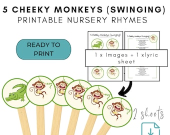 Old Mcdonald Props and Lyric Sheet - Download and Printable Educational ...